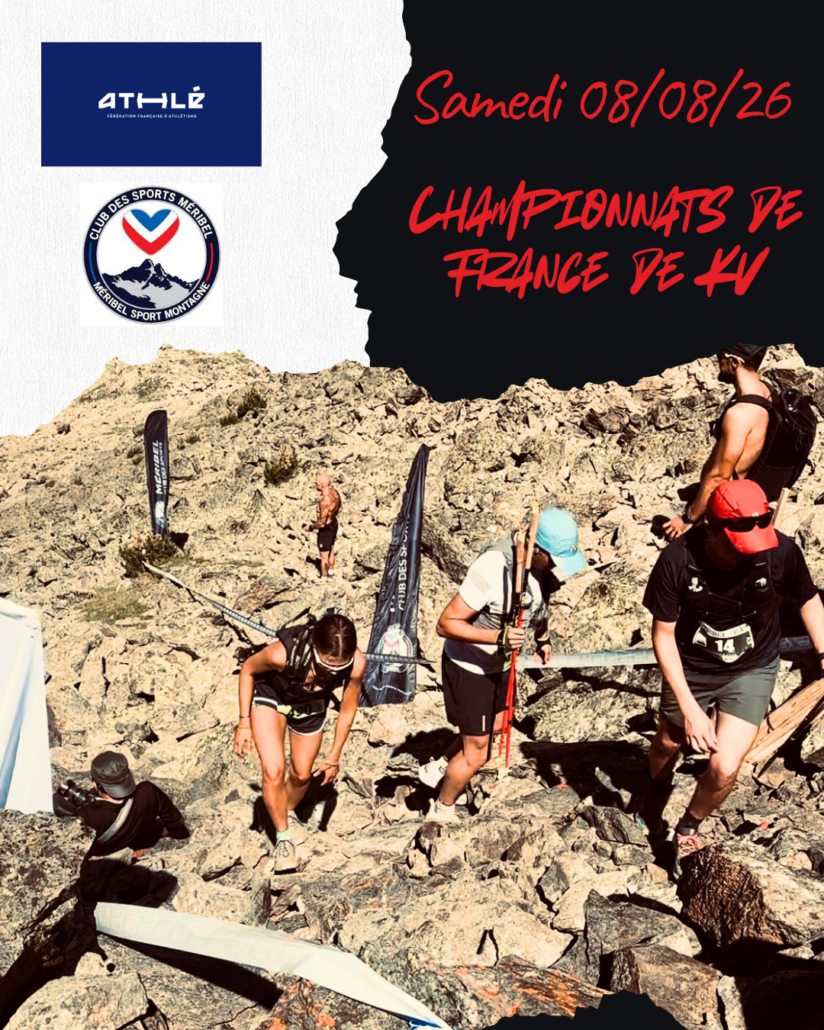 Championnat de France de Course Verticale FFA - Méribel Sport Montagne